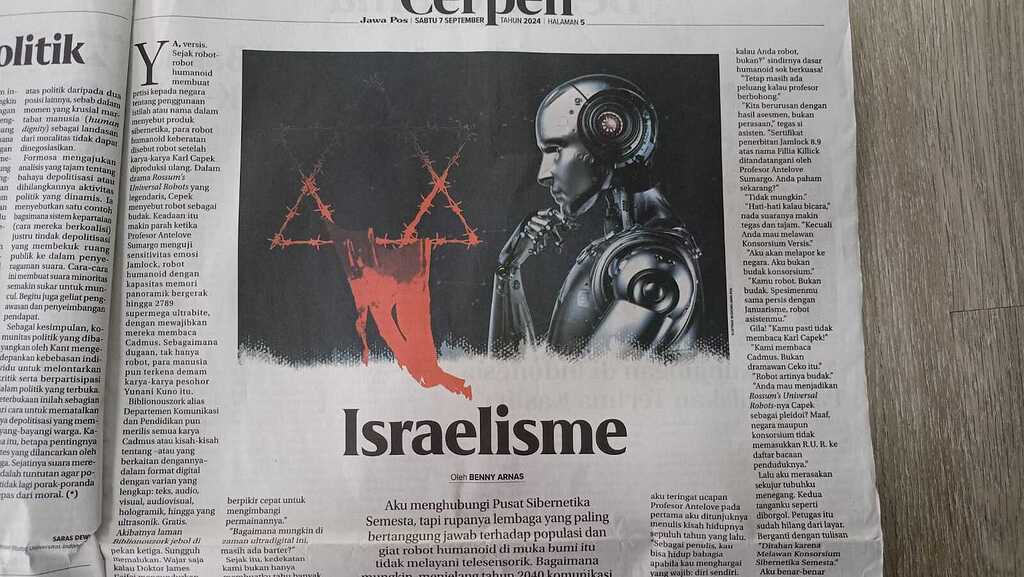 Membaca Cerpen 'Israelisme': Antara Imajinasi dan Realitas - Cerpen ...